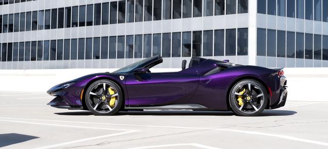 The Allure of Viola Hong Kong on the SF90 Spider